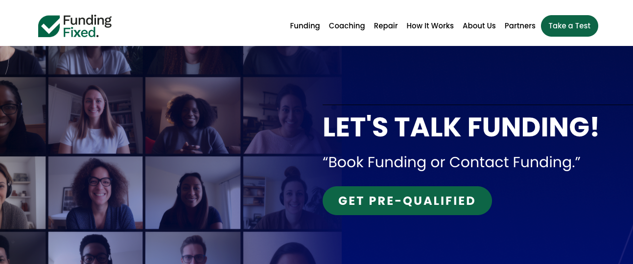 Let's Talk Funding | Funding Fixed – Connect with Our Experts