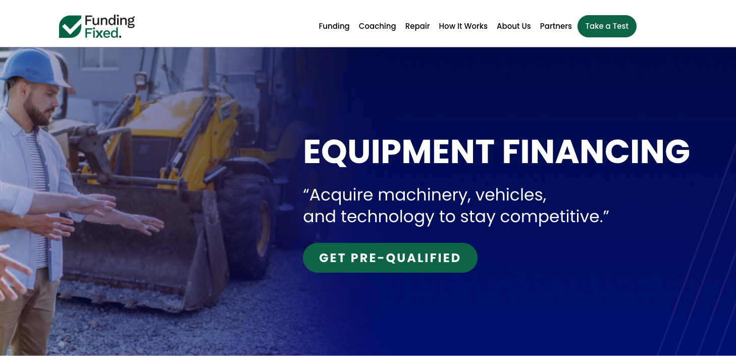 Equipment Financing | Funding Fixed – Fast, Flexible Equipment Loans
