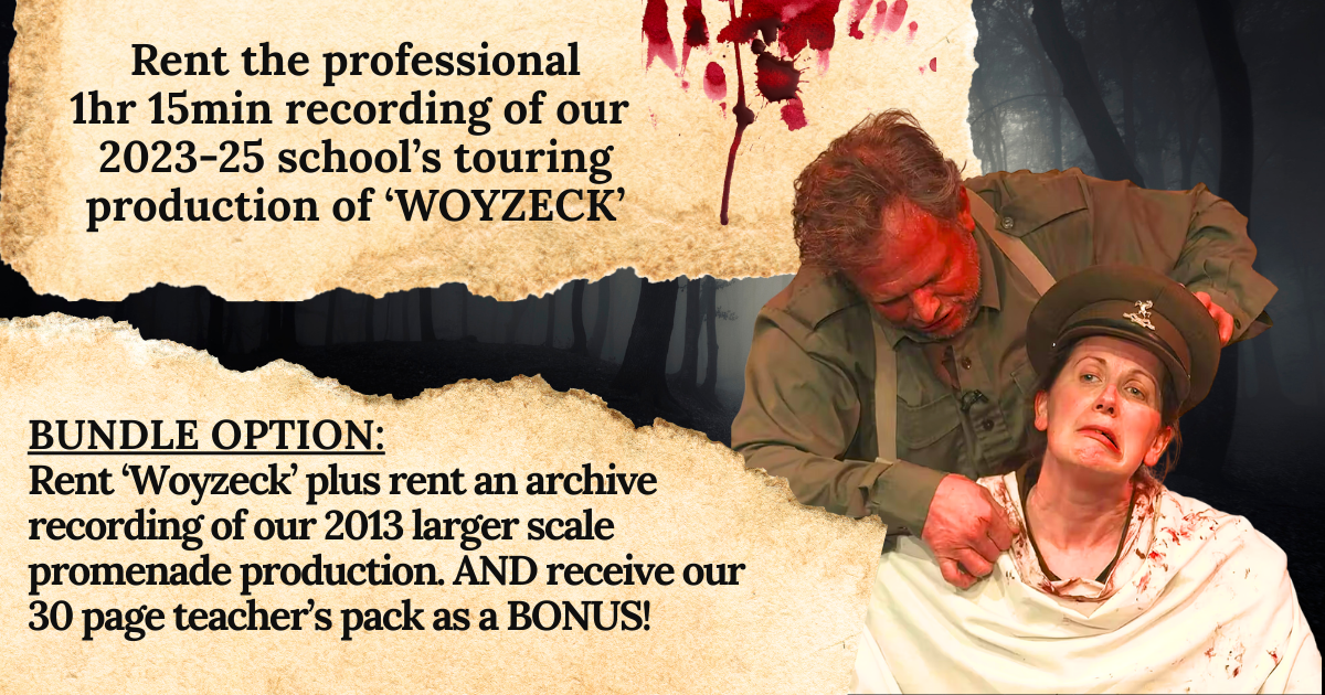 WOYZECK performance video recording and rental