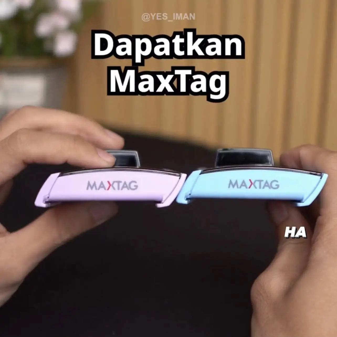 MaxTag kini hadir dengan warna Purple Lavender & Blue Daisy