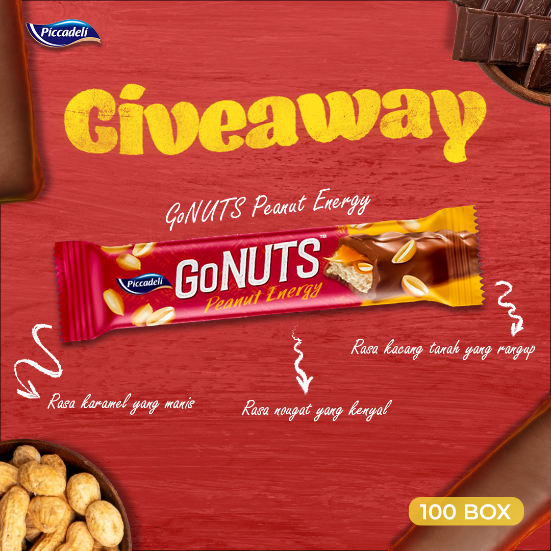 Piccadeli Gonuts Peanut Energy