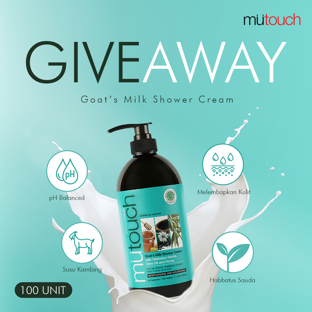 MuTouch Goat’s Milk Shower Cream