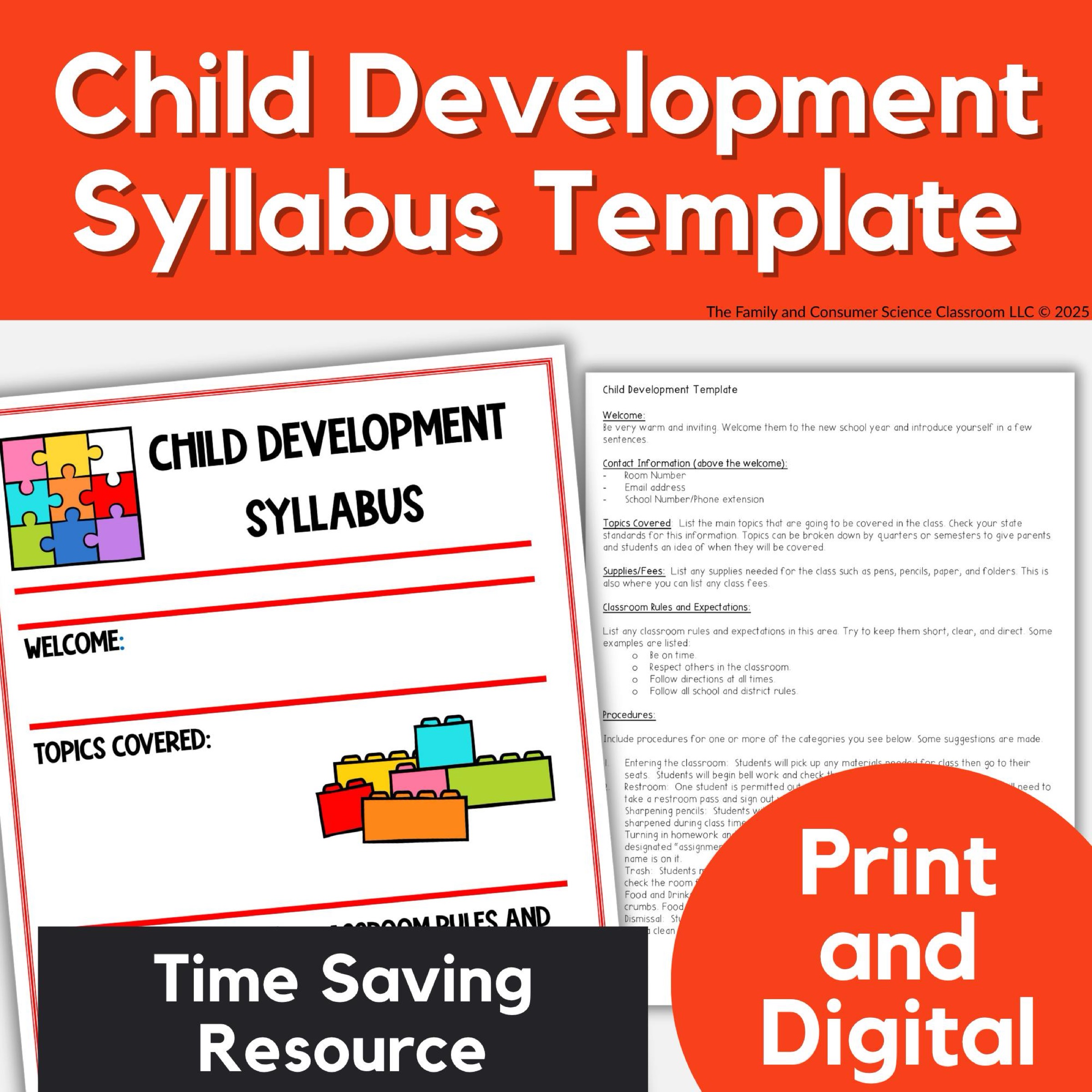Child Dev Editable Syllabus