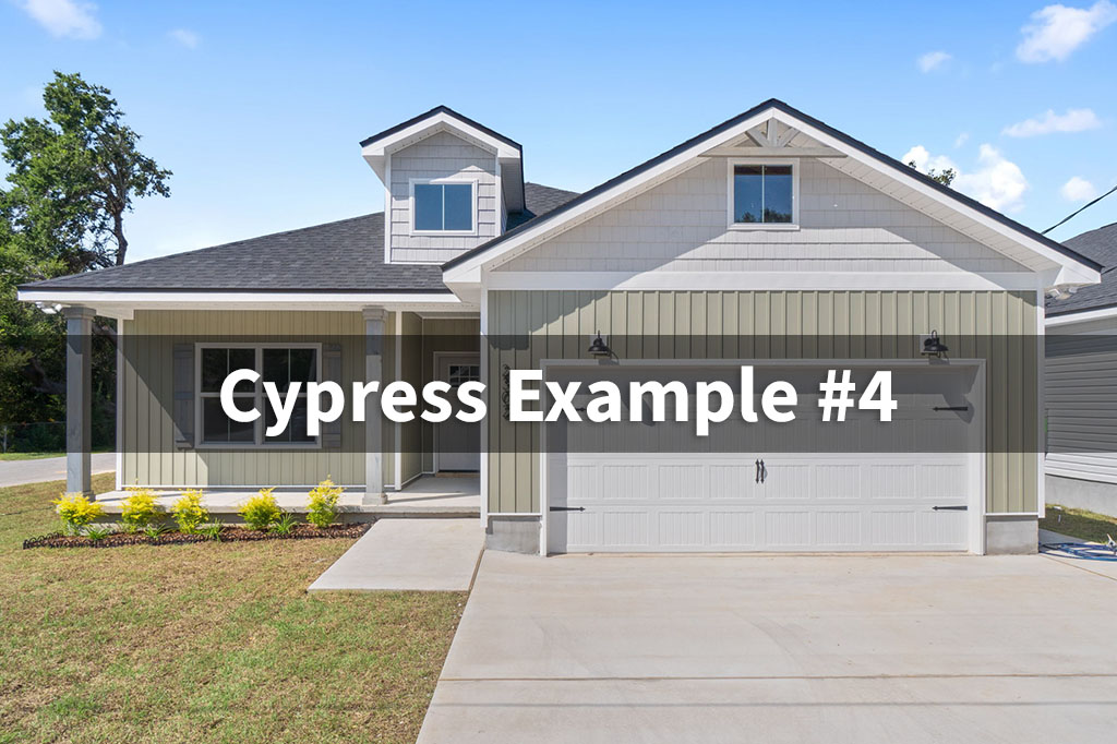3 beds / 2 baths / 2-car garage - Cypress #4 Floor Plan at Berg Street
